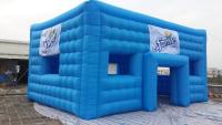 China Party Inflatable Nightclub LED Disco Lighting Inflatable Cube Party Tent for Private Party Event for sale
