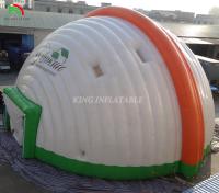 China Outdoor Inflatable Event Tent Durable Inflatable Lawn event  Tent White Dome Tent Rental Price for sale