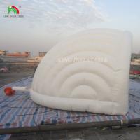China Outdoor Clear Air Dome Lawn Transparent Camping Inflatable Luna Bubble Tent For Event for sale