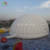 China Outdoor Clear Air Dome Lawn Transparent Camping Inflatable Luna Bubble Tent For Event for sale
