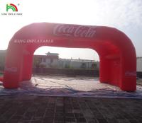 China Inflatable Arches Bicycle Race Sport Game Inflatable Start Finish Line Arch Sunshade arch tent for sale