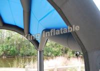 China 3*3m Unsealed  Inflatable Cube Tent For Event , Inflatable Camping Tents for sale