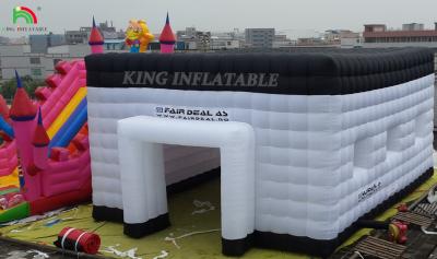 China Inflatable Outdoor Wedding Tent Inflatable Air Tent Building Structures For Exhibition Cube For Party for sale