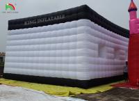 China Inflatable Outdoor Wedding Tent Inflatable Air Tent Building Structures For Exhibition Cube For Party for sale
