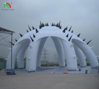 China White Inflatable Tent Outdoor Inflatable Custom Tent  Pvc Tent Inflatable Exhibition Tents for sale