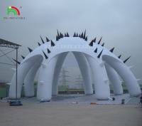 China White Inflatable Tent Outdoor Inflatable Custom Tent  Pvc Tent Inflatable Exhibition Tents for sale