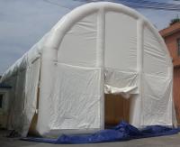 China Pvc Sports Tent Inflatable Tennis Court Large Cube Wedding Party LED Light Large Inflatable Tents for sale