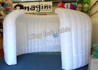 China White 2M Internal Diameter Inflatable Pod-Clamshell ,  Inflatable Exhibition Tent for sale