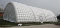 China Outdoor Large Inflatable Event Party Garage Hangar Shelter Tent Giant Blow Up Inflatable Tunnel Building for sale