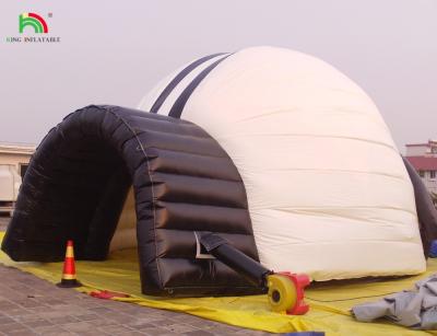 China Commercial Portable LED Disco Lighting Mobile Night Club Tent Inflatable Club Party Tent Inflatable Nightclub for sale