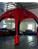 China Custom Logo Design Printed Advertising Camping Waterproof Outdoor Event Inflatable Tent For Trade Show for sale
