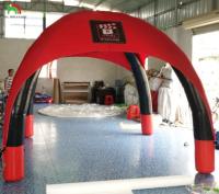 China Custom Logo Design Printed Advertising Camping Waterproof Outdoor Event Inflatable Tent For Trade Show for sale