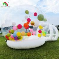 China High Quality Commercial Balloon Inflatable Bubble House Tent with Bouncing Bottom for Patty for sale