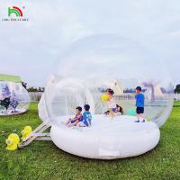China High Quality Commercial Balloon Inflatable Bubble House Tent with Bouncing Bottom for Patty for sale
