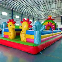 China Customized Commercial Pvc Oxford Inflatable Bouncer Bounce House Castle For Children's Playground for sale