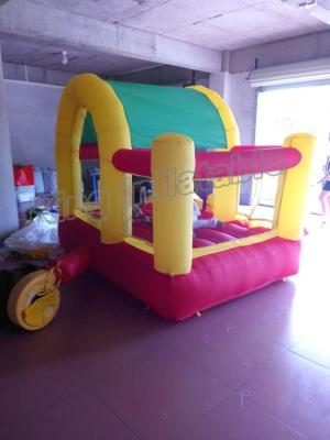 China Oxford Fabric Material Mini Kids Inflatable Jumping Castle Being Mass Production for sale