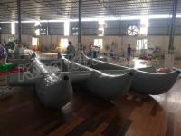 China Special Design Grey Inflatable Fly Fishing Boats For Sailing Games Use for sale