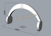 China New Design Oxoford Inflatable Arches For Event Or Advertising With Size 9.8*5m for sale