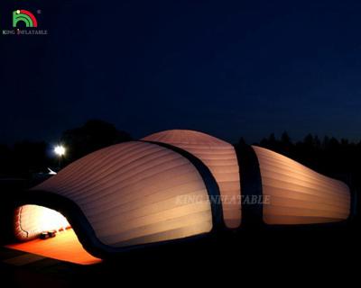 China Inflatable Outdoor Camping Tent With LED Light Strip for sale