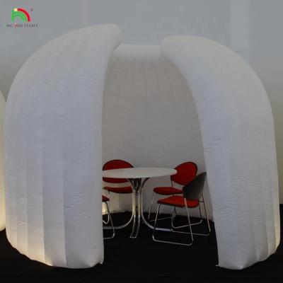 China Inflatable Tent Pvc And Oxford Material Exhibition Meeting Tents for sale