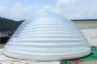 China Large Inflatable Dome Tent Outdoor Portable Igloo For Party Wedding Camping Commercial Use for sale
