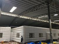 China Outdoor White Pvc Inflatable Night-Club Inflatable Night Club Wedding Events Party Cube Tent For Sale for sale