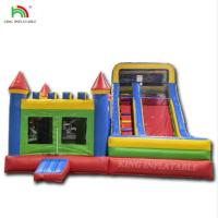 China Wholesale Inflatable Castle With Water Slide Dry And Wet Combo Custom Inflatable Bounce House for sale