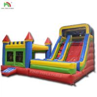 China Wholesale Inflatable Castle With Water Slide Dry And Wet Combo Custom Inflatable Bounce House for sale