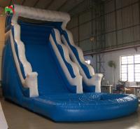 China Amusement Park Inflatable Slide For The Pool Inflatable Bouncer Water Slide With Blower for sale