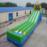China Factory Price High Quality Custom Most Popular Giant Inflatable Slip Slide With for sale