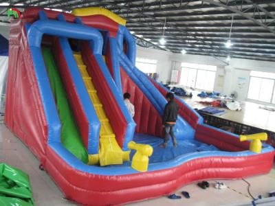 China Double Lanes Accommodate Many People Small Or Big Full Size Jumbo Water Slide Inflatable Bounce for sale