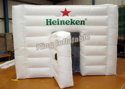 China PVC Tarpaulin White Inflatable Event Tent With Logo Printing SGS for sale