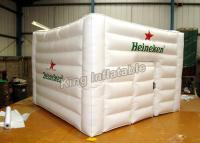 China PVC Tarpaulin White Inflatable Event Tent With Logo Printing SGS for sale