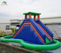 China Kids Park Games Equipment Water Slide Inflatable Bouncy Jumping Castle for sale