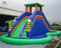 China Kids Park Games Equipment Water Slide Inflatable Bouncy Jumping Castle for sale