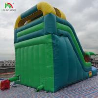 China Cheap Price Commercial Grade PVC Inflatable Water Slides with Pool for sale