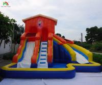 China Factory Price Double Slide Inflatable Water Slide Commercial Waterslide for sale