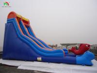 China Amusement Park Top Quality Inflatable Wave Water Wet Slide for Rental Business for sale
