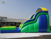 China Commercial  Inflatable Bounce House with Water Slide Kids' Jumping Castle for sale