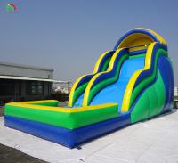 China Commercial  Inflatable Bounce House with Water Slide Kids' Jumping Castle for sale