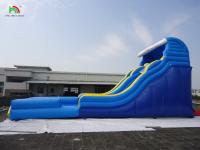 China Commercial Inflatable Bouncers Jumping Castles With Pool And Slide Combo Inflatable for sale