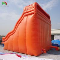 China Inflatable Water Pool Red Closed Double Slides Children Bounce House Commercial Water Closed Slide Swimming Pool for sale