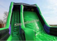 China Commercial PVC Celebration Inflatable Dry Slide 26*16*18 Feet With CE Blowers for sale