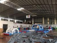 China Customized Type Giant Inflatable Water Playground , Floating Water Park for sale