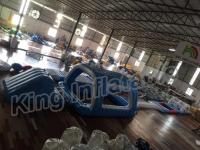 China Customized Type Giant Inflatable Water Playground , Floating Water Park for sale