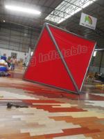 China PVC Grey / Red Inflatable Sailing Water Toy Water Park Usage For Adults And Kids for sale
