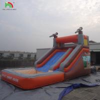 China High Quality Cheap Inflatable Water Slide With Water Pool Water Slides Inflatable For Kids And Adults for sale