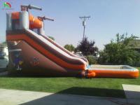 China High Quality Cheap Inflatable Water Slide With Water Pool Water Slides Inflatable For Kids And Adults for sale
