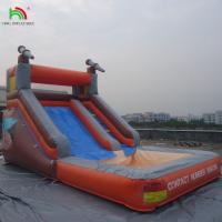 China High Quality Cheap Inflatable Water Slide With Water Pool Water Slides Inflatable For Kids And Adults for sale