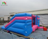 China Hot Sale Inflatable Water Slide Double Lane Inflatable Water Slide with Detachable Pool for Sale for sale